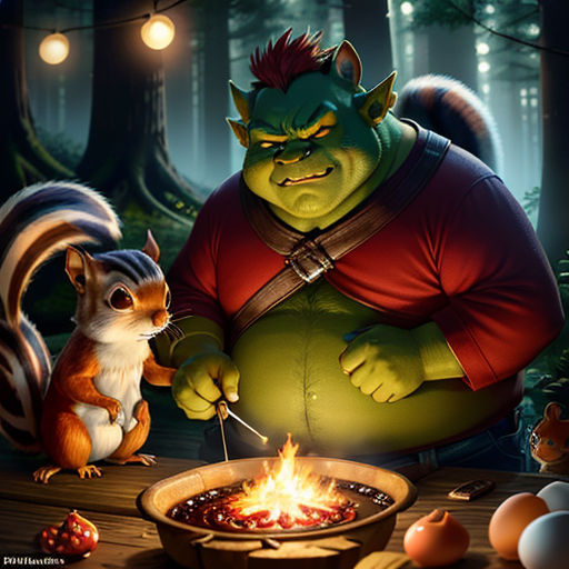 The Gassy Orc's Bean Feast | Story.com