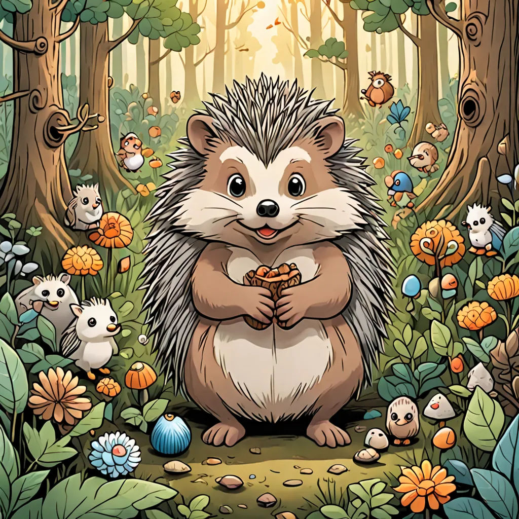 The Adventures of Mr. Hedgehog: The Guardian of the Enchanted Forest ...