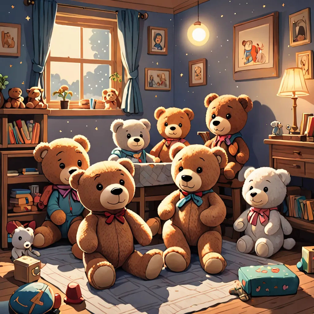 The Midnight Adventures of Teddy and Friends | Story.com