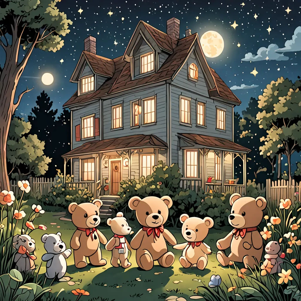 The Midnight Adventures of Teddy and Friends | Story.com