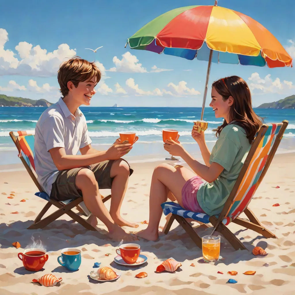 Tea Time at the Beach | Story.com