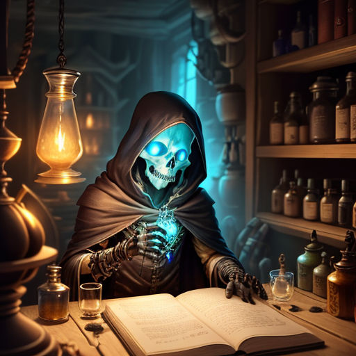 The Skeleton Alchemist | Story.com