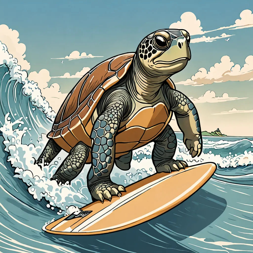 Ozzy and the Surfing Turtle | Story.com