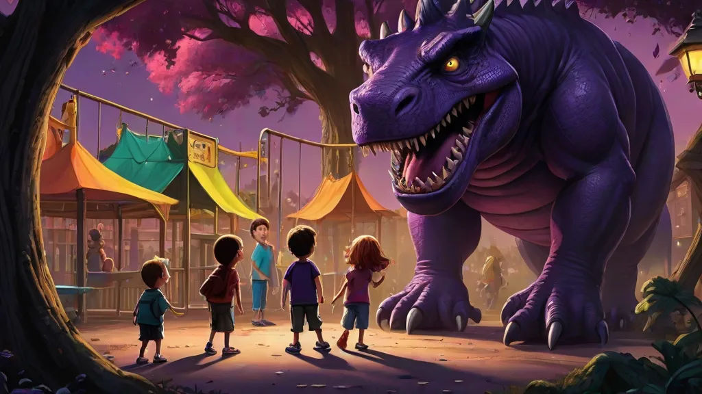 Barney's Dark Transformation | Story.com