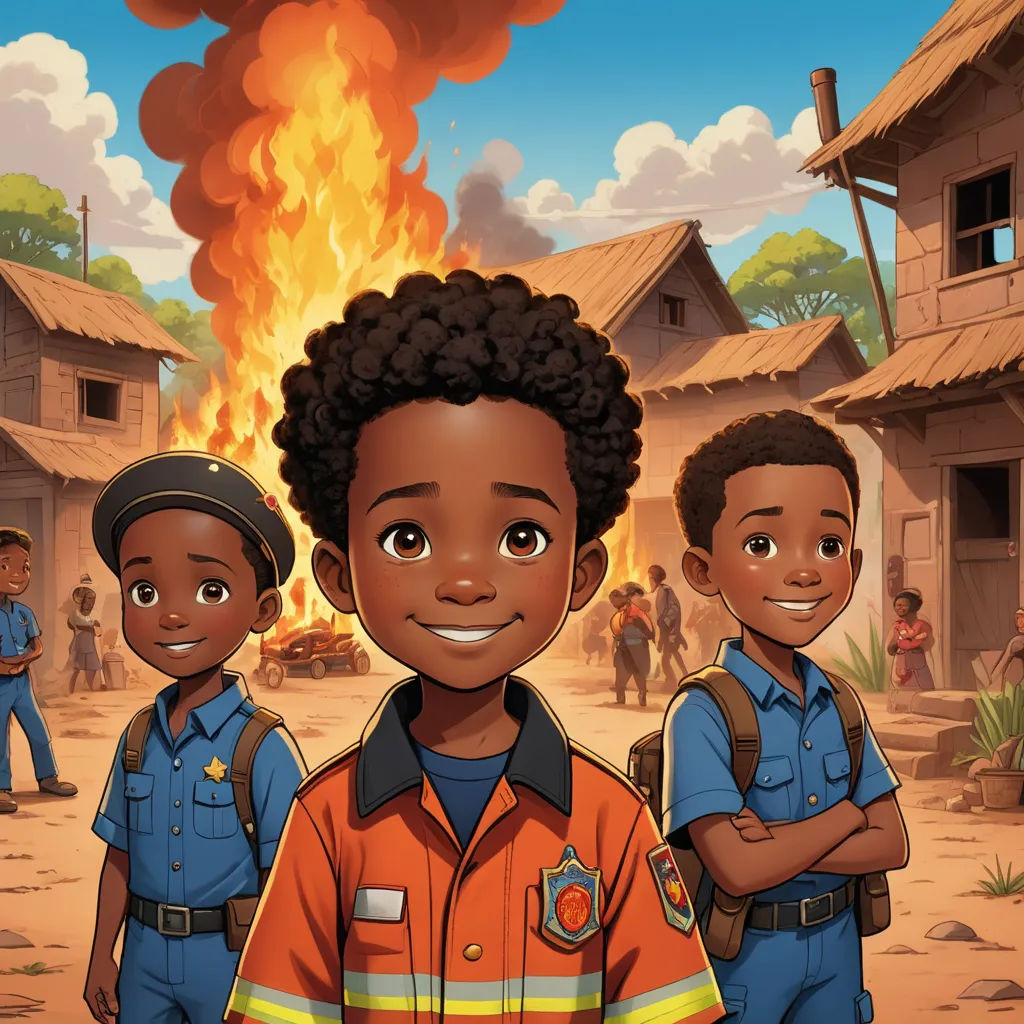 Les aventures de Jared, le petit métis qui rêvait d'être pompier ...