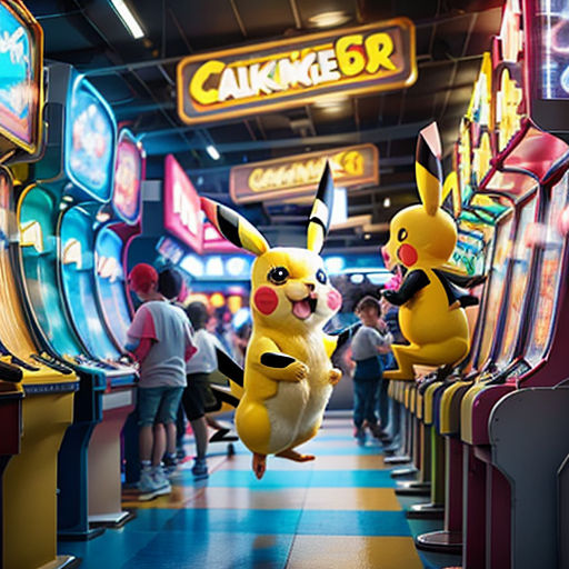 Pikachu and the Electric Arcade | Story.com