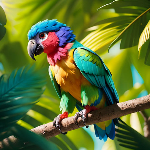 Muscle-Bound Parrot | Story.com