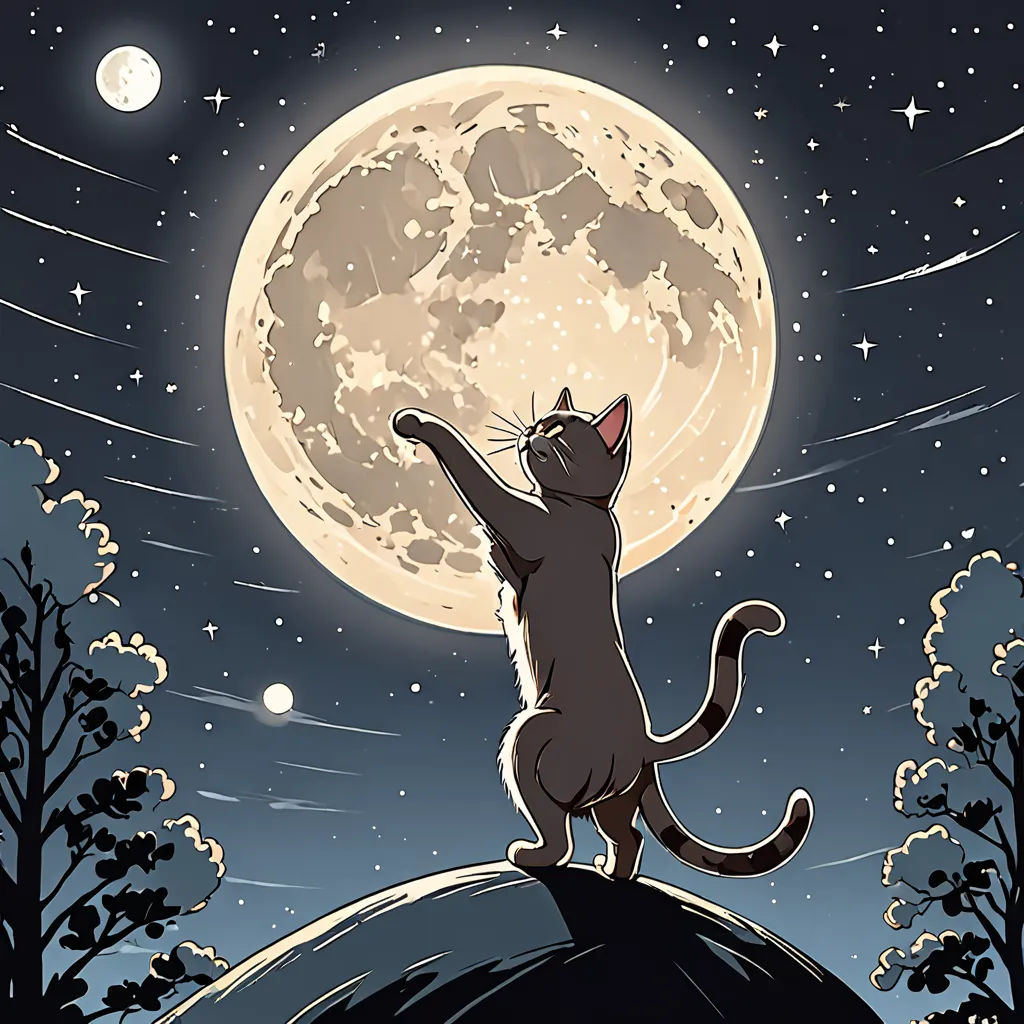 The Cat Who Loved the Moon | Story.com