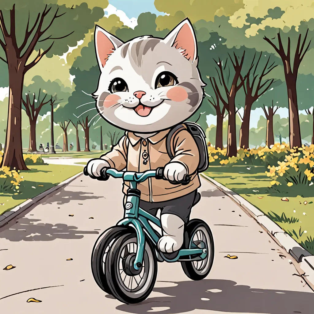 The Tiny Kitty's Bike Adventure | Story.com