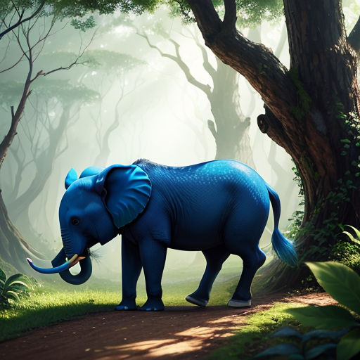 The Lonely Blue Elephant | Story.com
