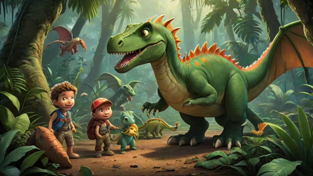 Watch:Im Land der Dinosaurier | AI Children’s Videos | Story.com