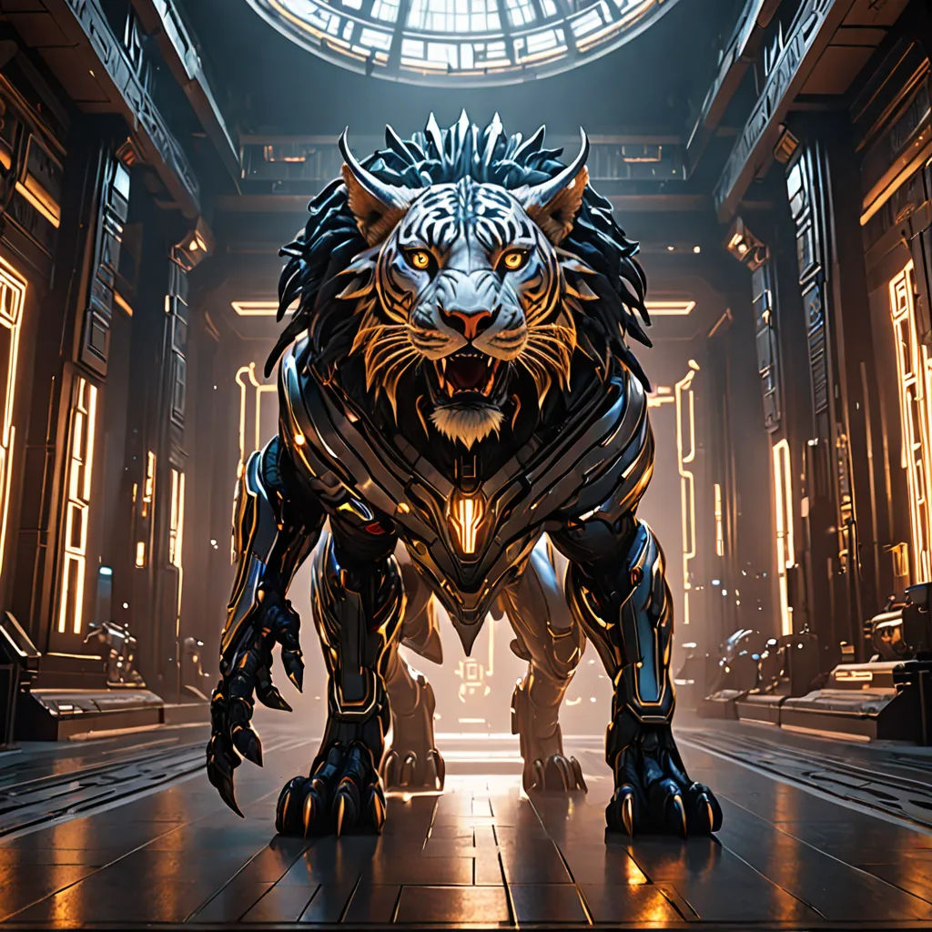 Ligatron: The Liger-Armored Genius | Story.com