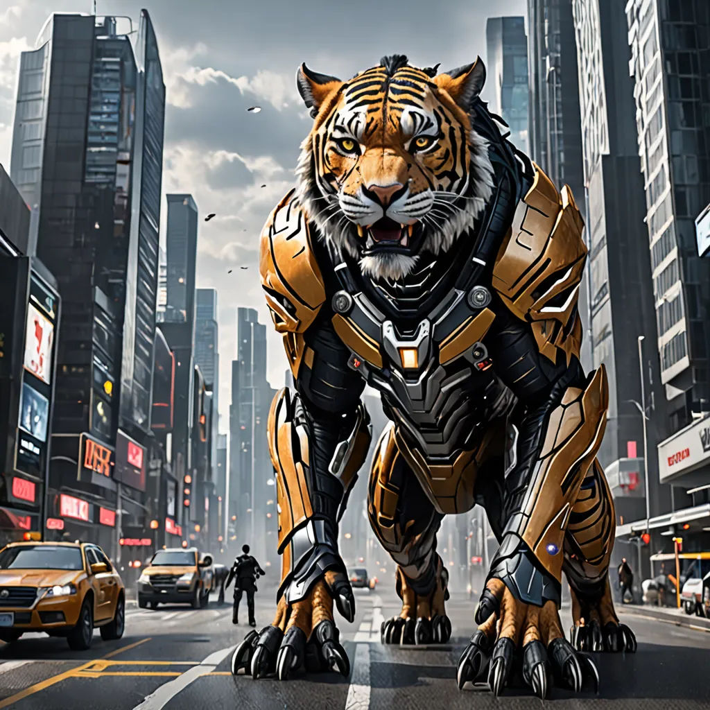Ligatron: The Liger-Armored Genius | Story.com