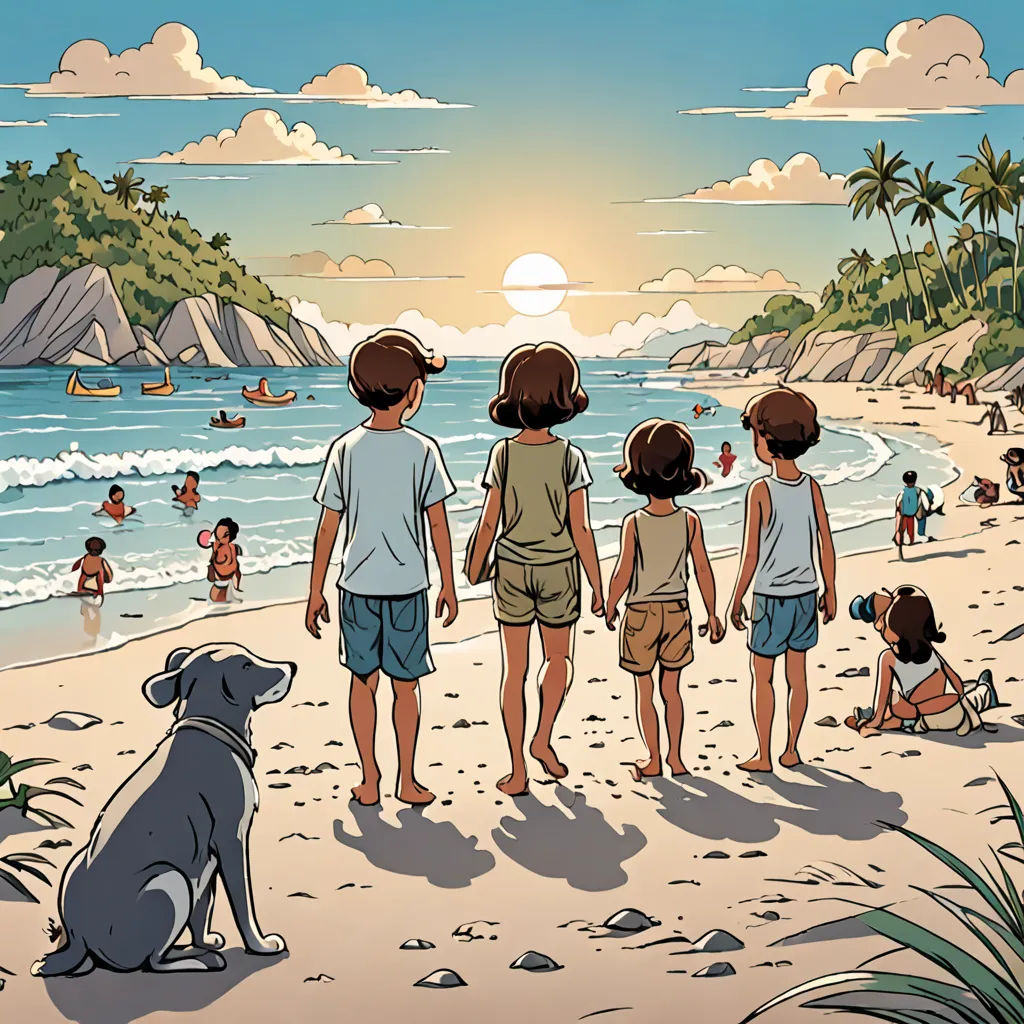 The Beach Adventure | Story.com