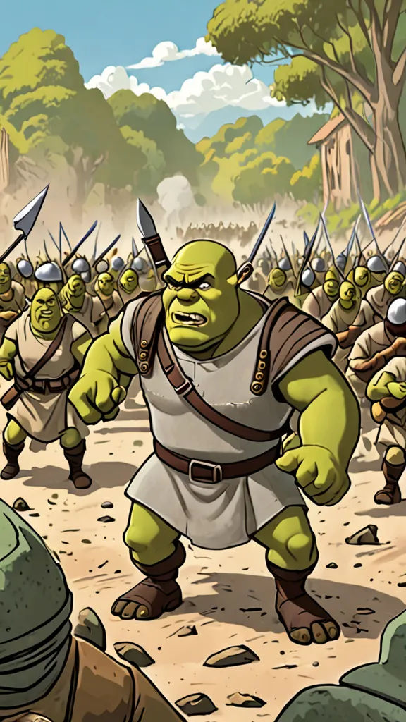 Watch:Shrek's War | AI Adventure Videos | Story.com
