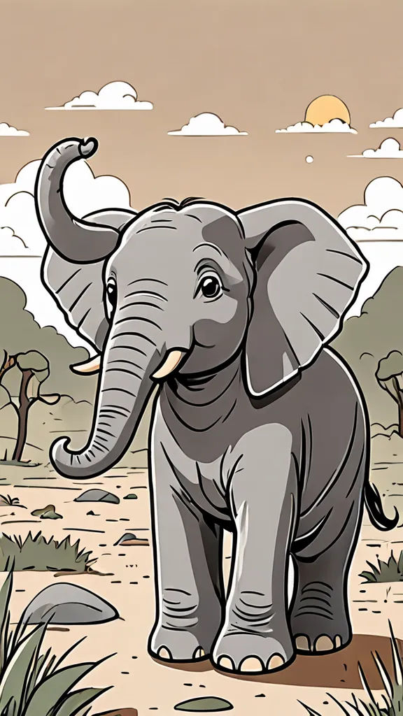 Watch:Ellie the Tiny Elephant Learns to Love and Care for Her Body | AI ...