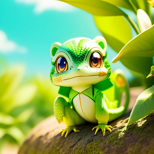 The Sunbathing Lizard | Story.com