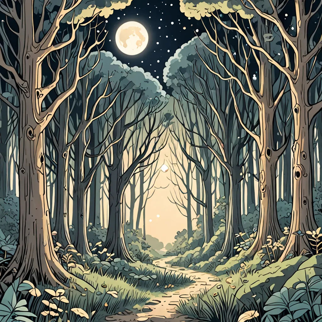 The Adventures of Luna and the Magical Forest: A Tale of Friendship and ...