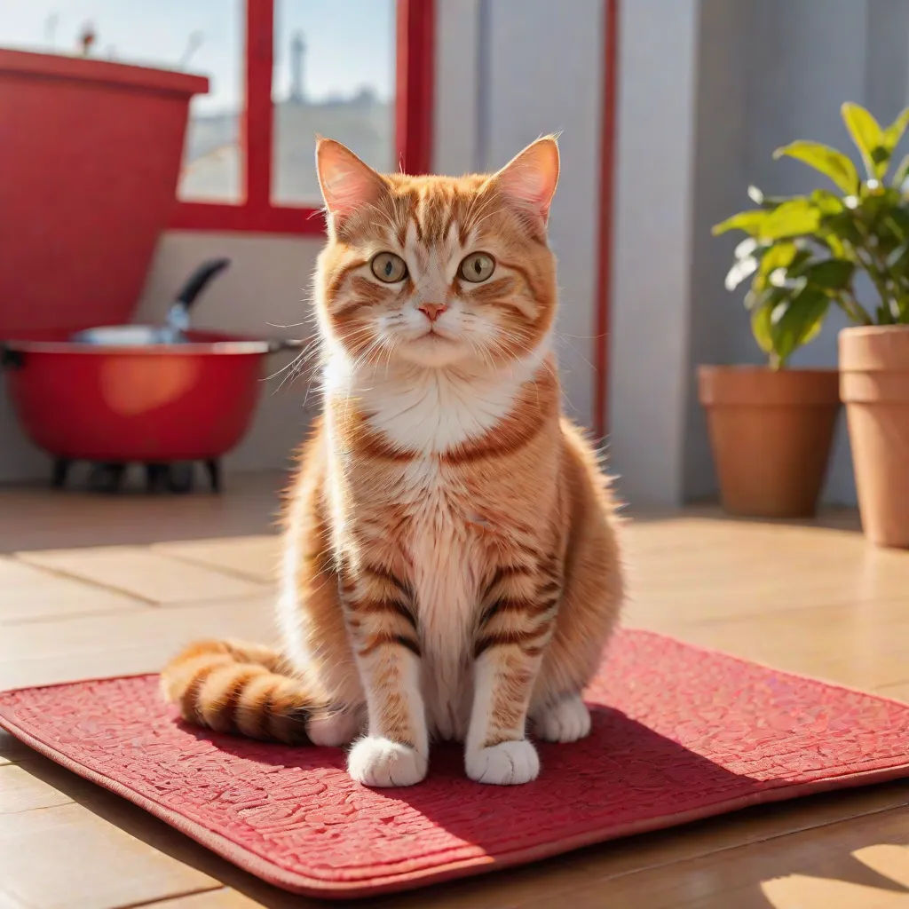 Sam the Cat and the Red Mat | Story.com