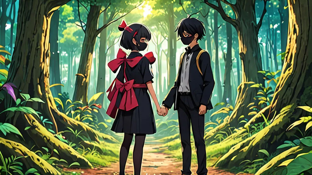 Watch:The Masked Archer and the Anime Girl | AI Fantasy Videos | Story.com