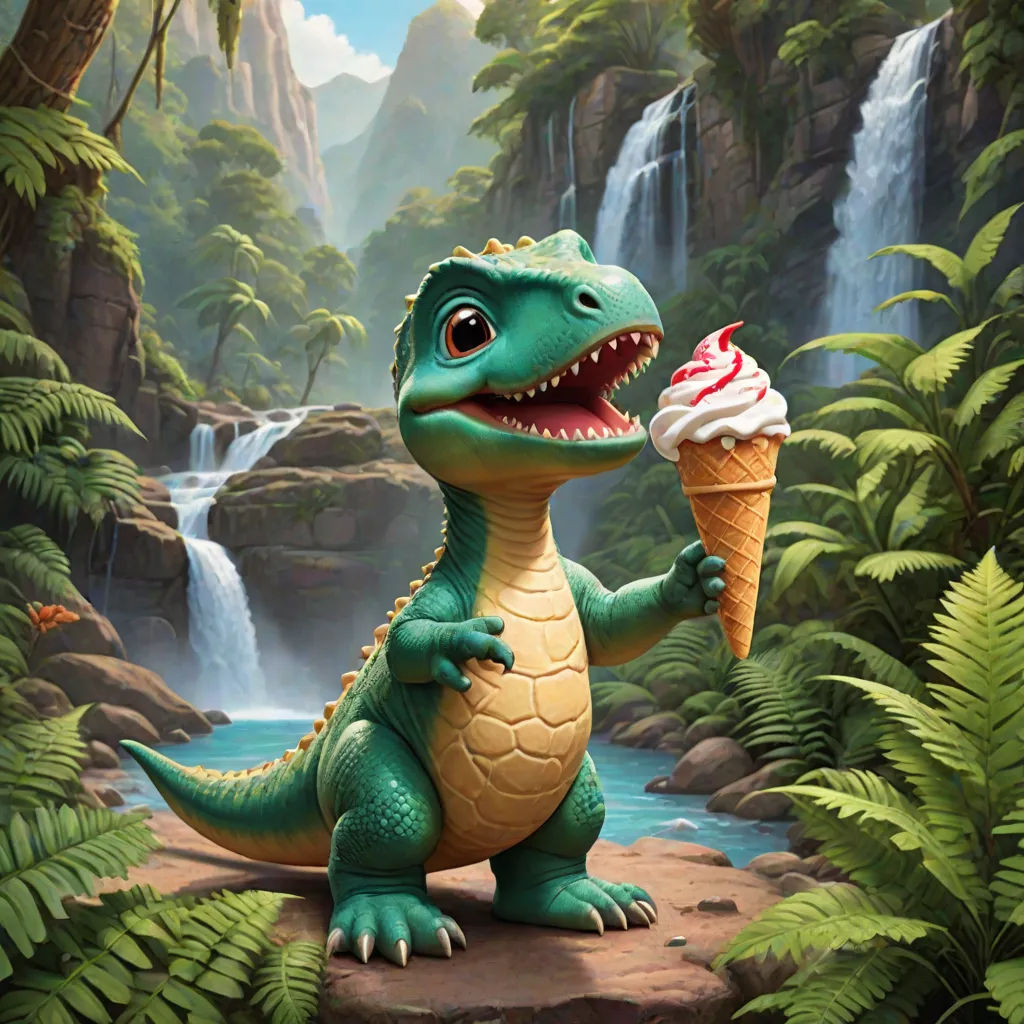 Rex and the Ice Cream Adventure | Story.com