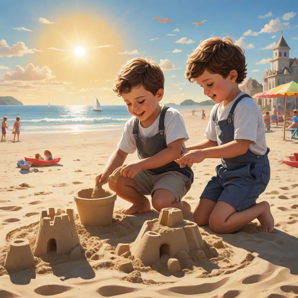 Theodore & Francis Go to the Beach | Story.com