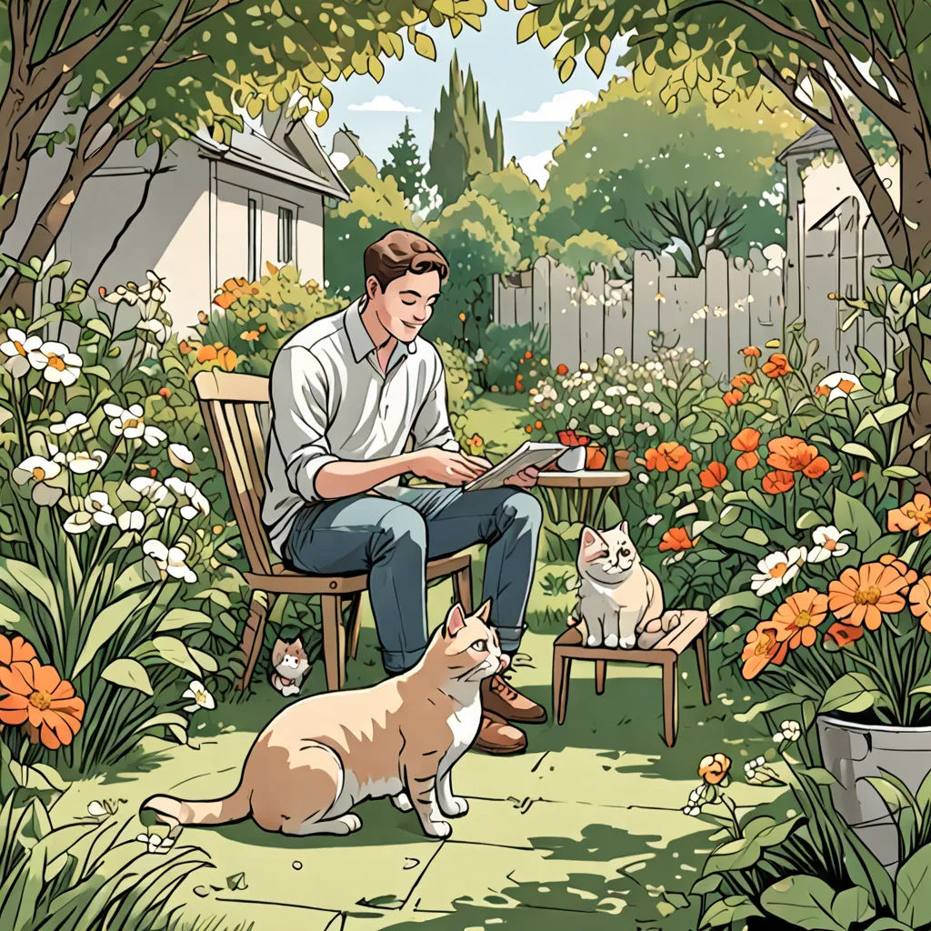 Adam et son fidèle Moustache | Story.com