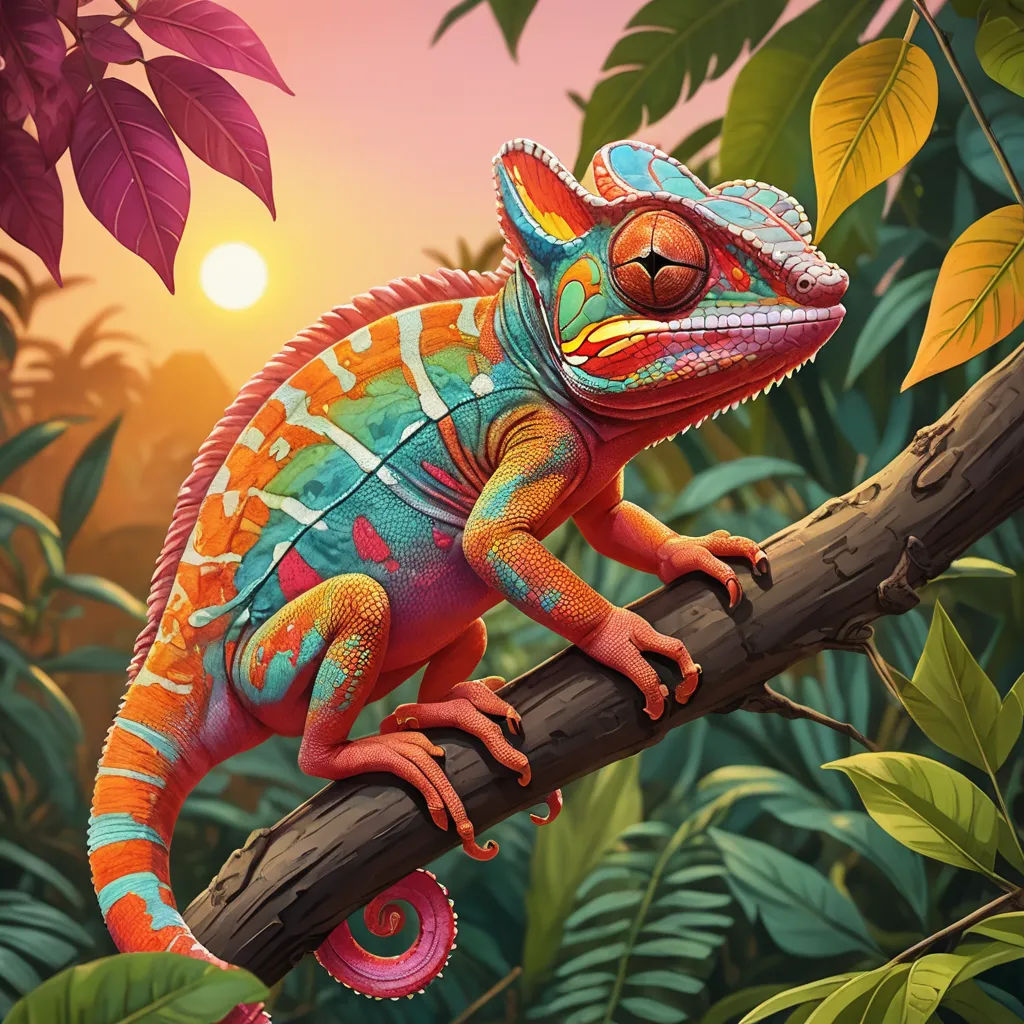 As Cores do Camaleão | Story.com