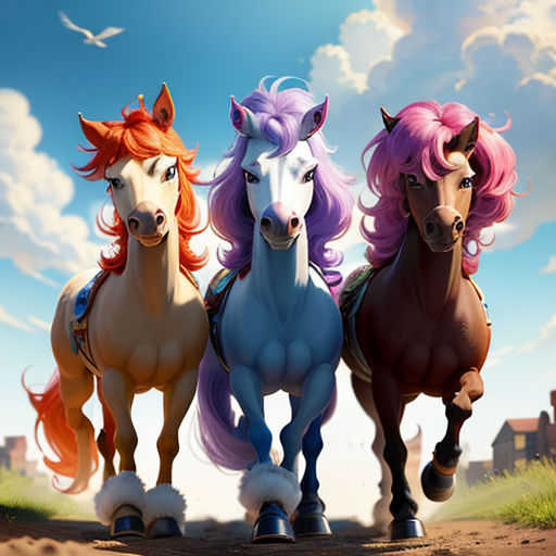 The Mischievous Ponies | Story.com