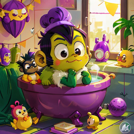 Mojo Jojo's Bubble Bath | Story.com