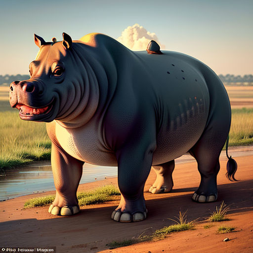 How the Hippopotamus Lost Its Hair | Story.com