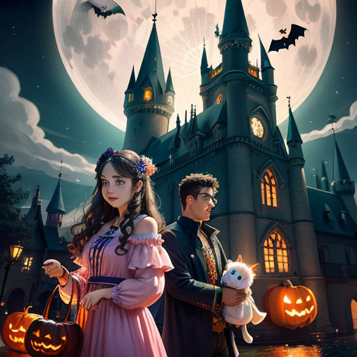 Amber and Melody's Magical Halloween Adventure | Story.com