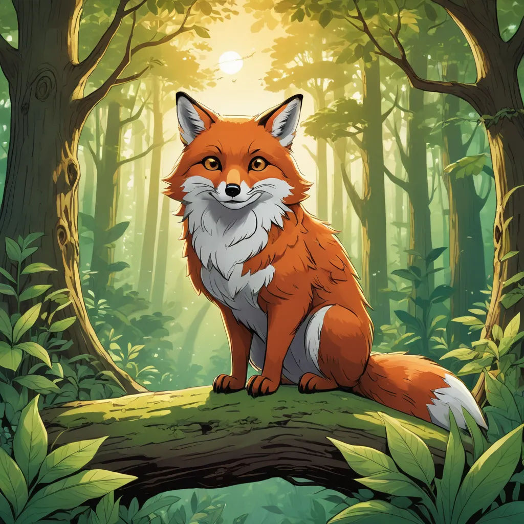 The Curious Little Fox