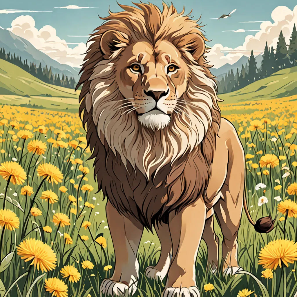 The Dandelion Lion | Story.com