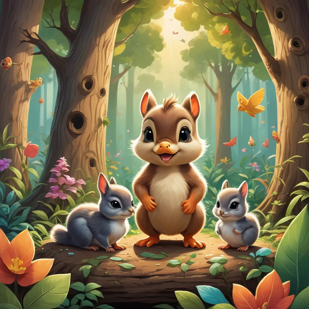 The Colorful Big Tree | Story.com