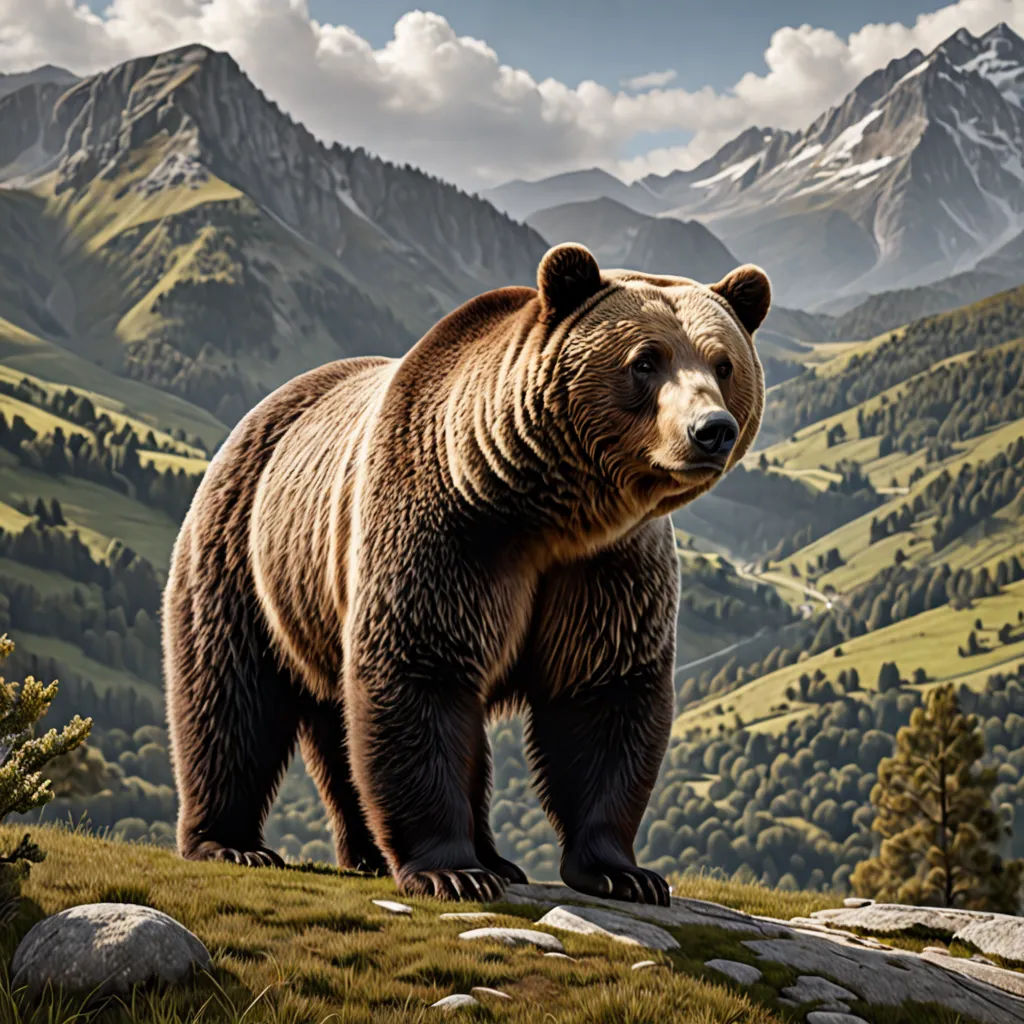 O Urso Grande e a Aldeia | Story.com