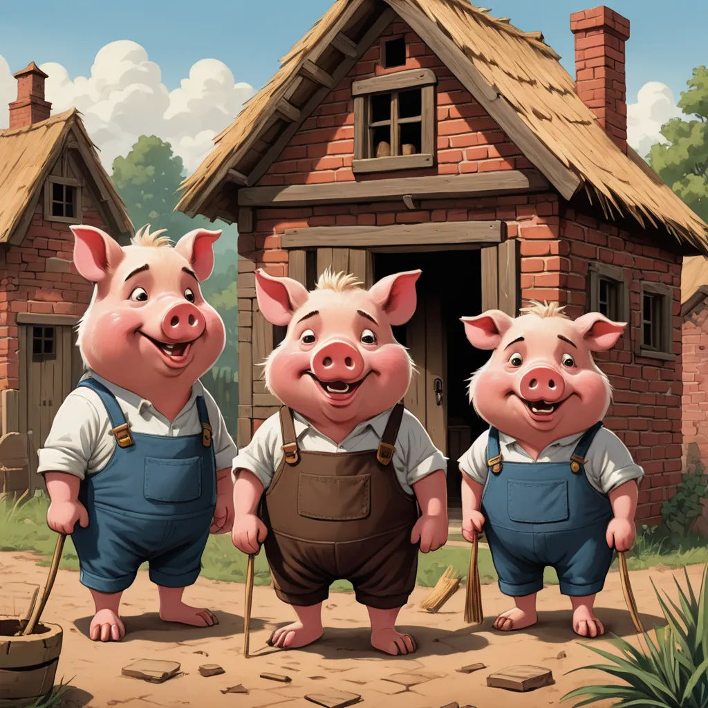 The Three Little Pigs and the Big Bad Wolf | Story.com
