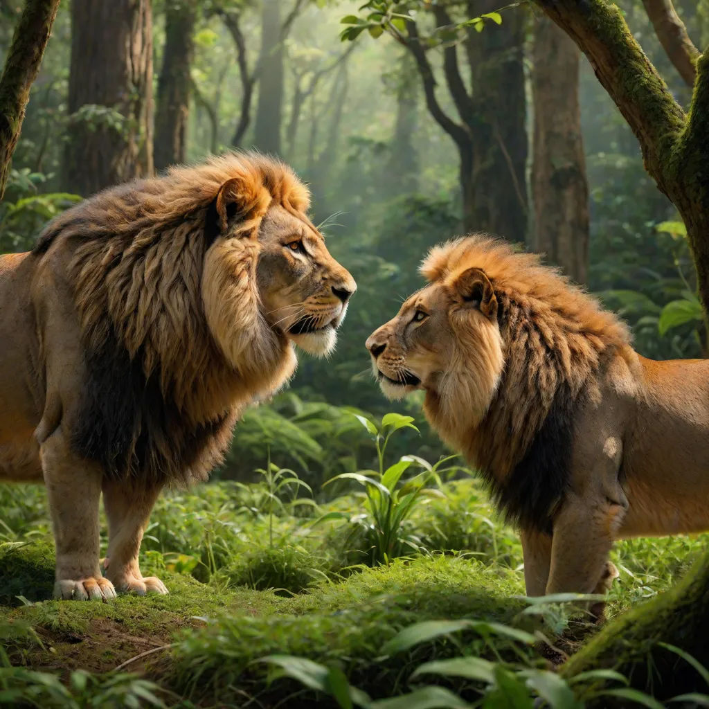 The Lion and the Clever Rabbit | Story.com