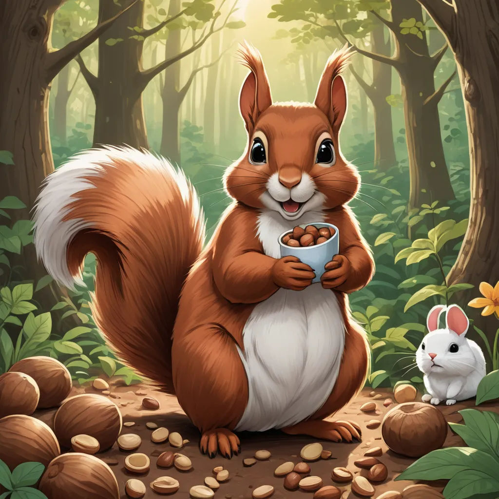 The Selfish Squirrel and the Generous Rabbit | Story.com