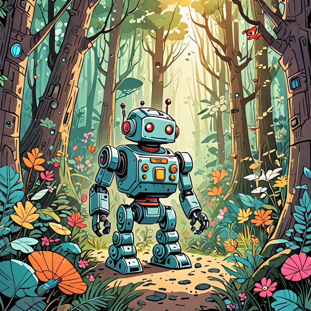 The Curious Robot and the Enchanted Forest | Story.com