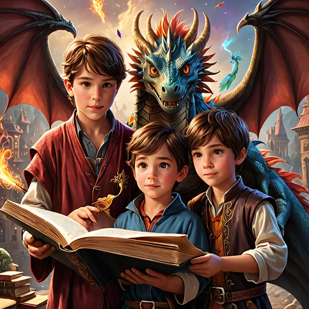 Les Aventures de Lucas et Théo : Le Monde des Dragons | Story.com