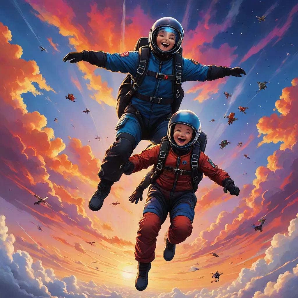 Skydiving Splash | Story.com