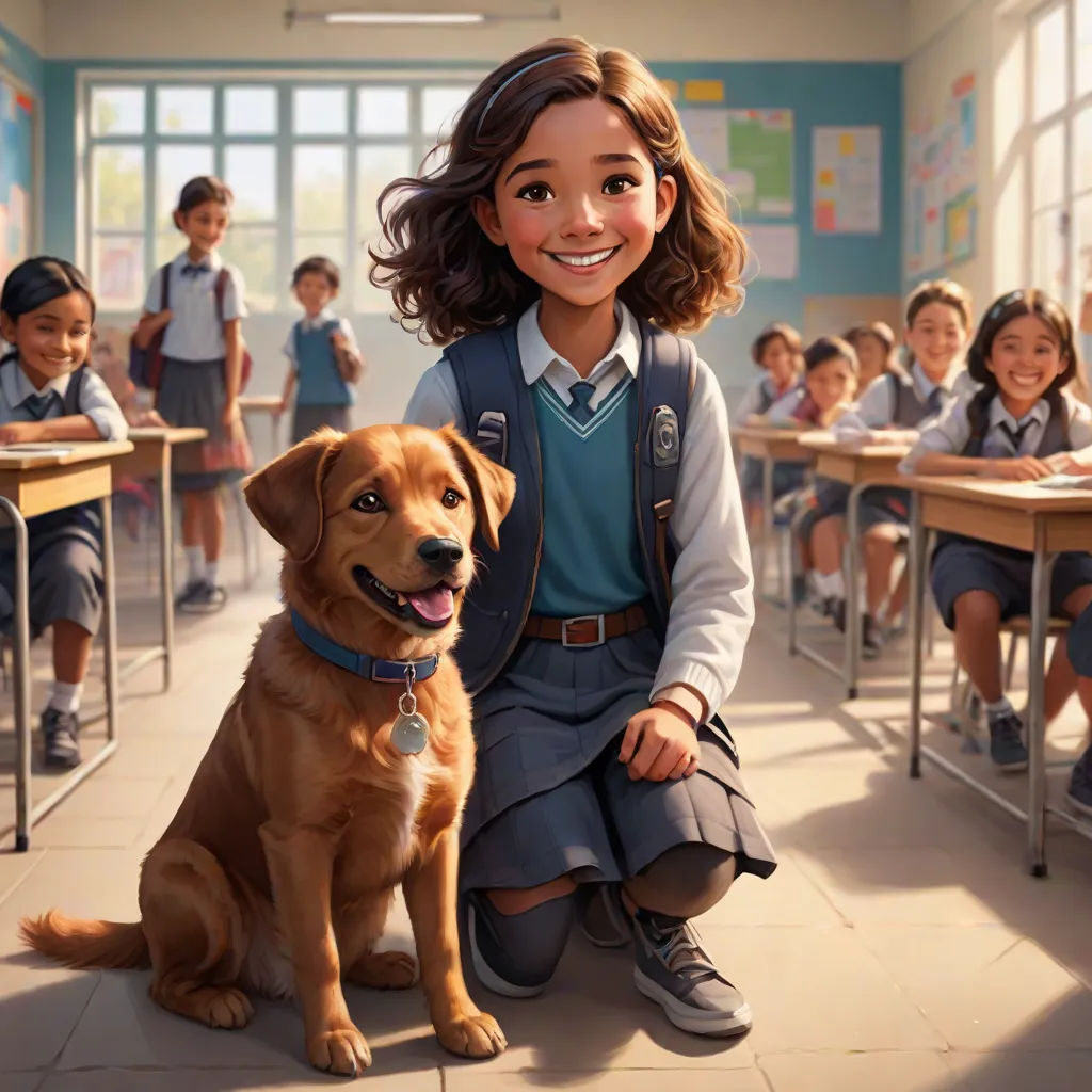 El Perro Callejero y la Niña Valiente | Story.com