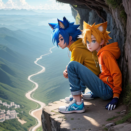 Blaze Sonic Touching