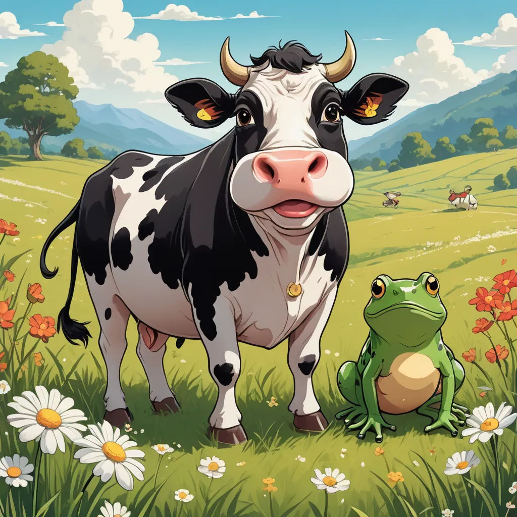 A Vaca Vitória e o Sapo Salomão | Story.com