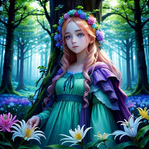 The Forest of Rainbow Flowers | Story.com