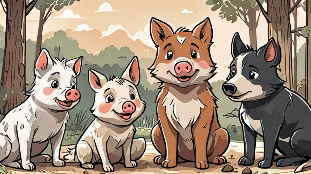 The Three Little Pigs and the Friendly Wolf | Story.com