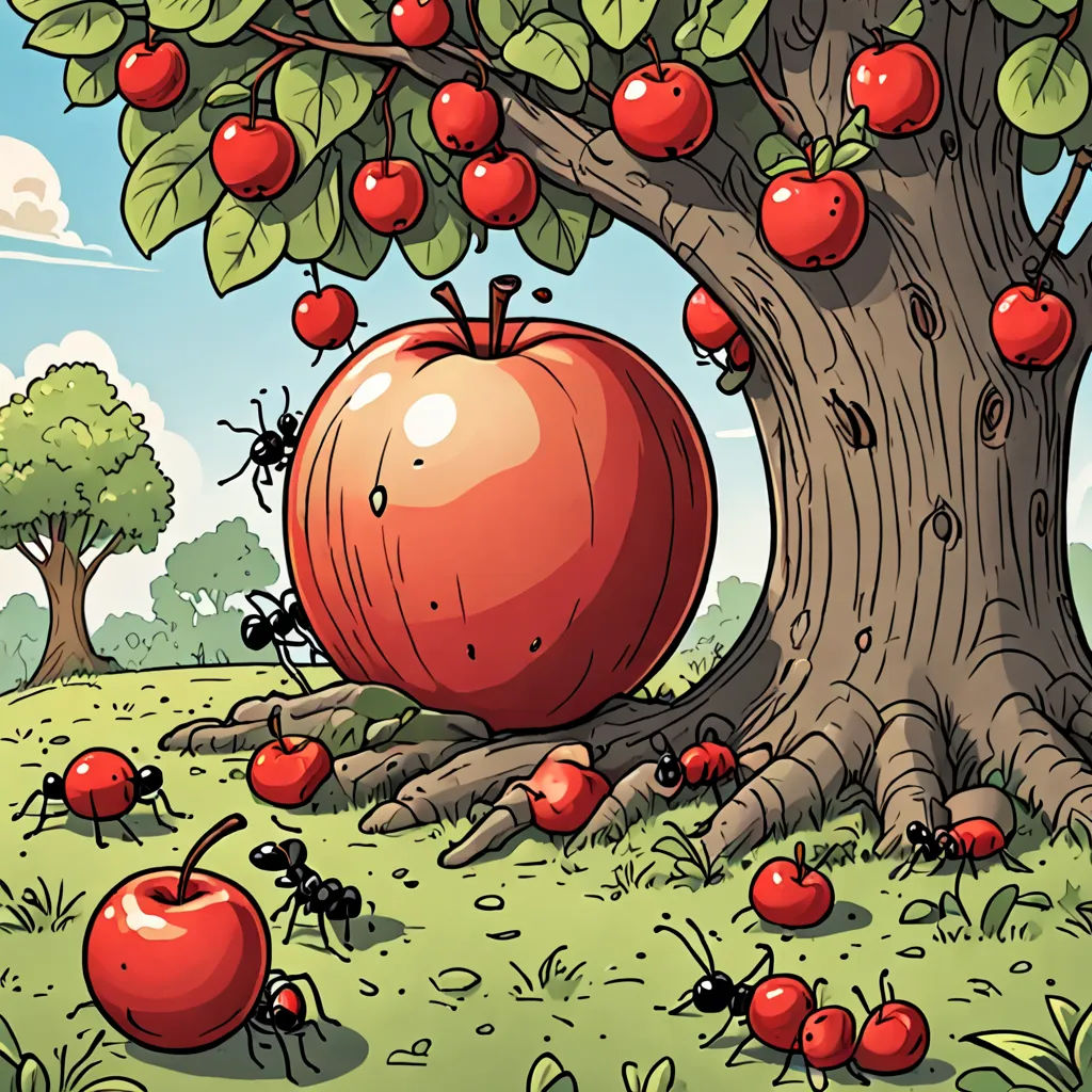 The Little Ant and the Giant Apple | Story.com