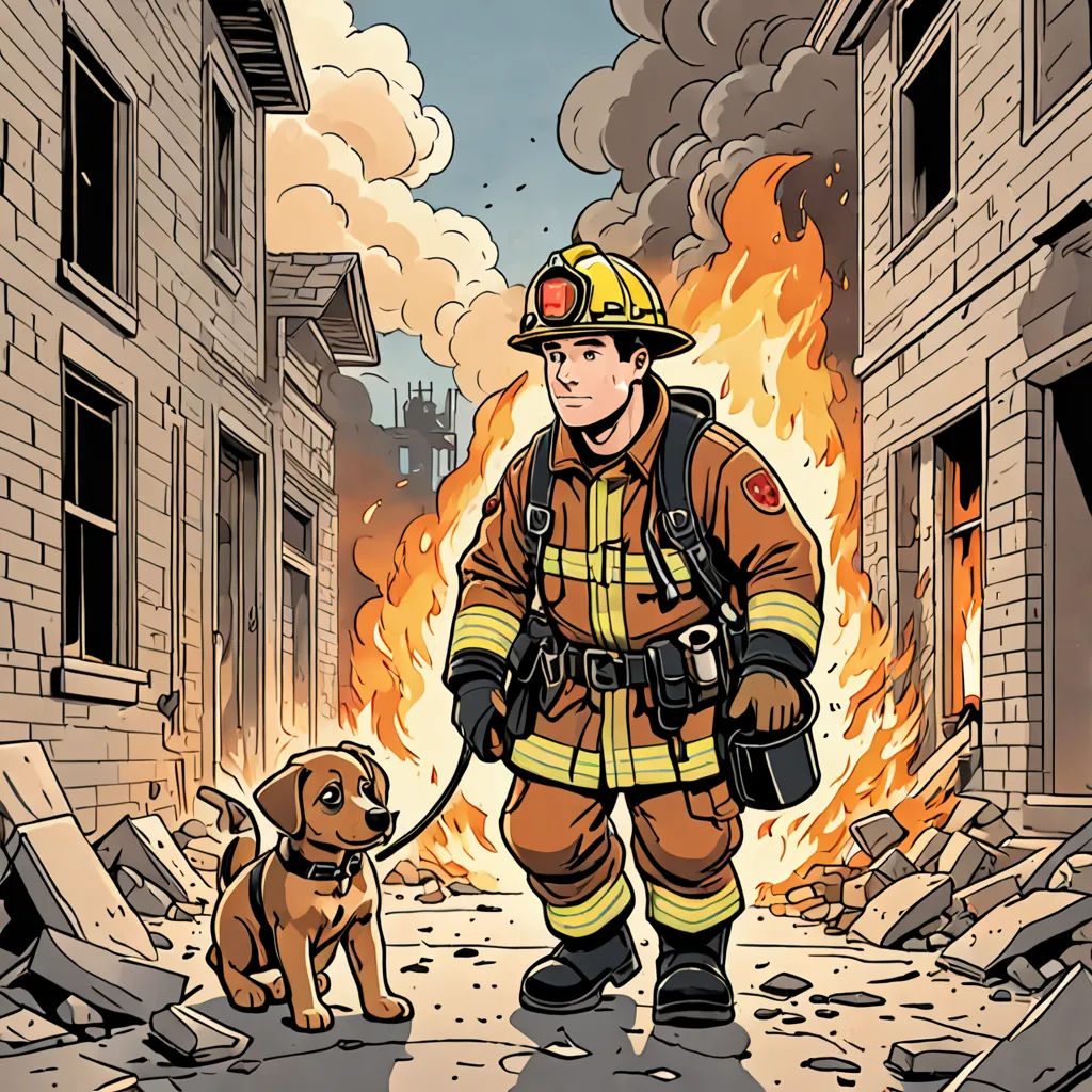 Peter the Brave Fireman | Story.com