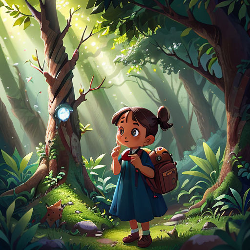The Girl and the Enchanted Forest | Story.com